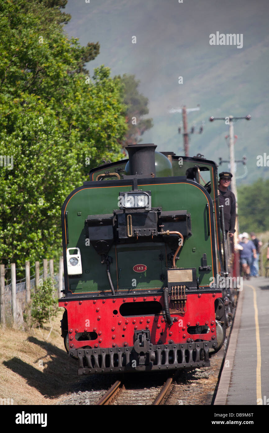 Welsh highland railway beyer garratt steam hi-res stock photography and images - Alamy