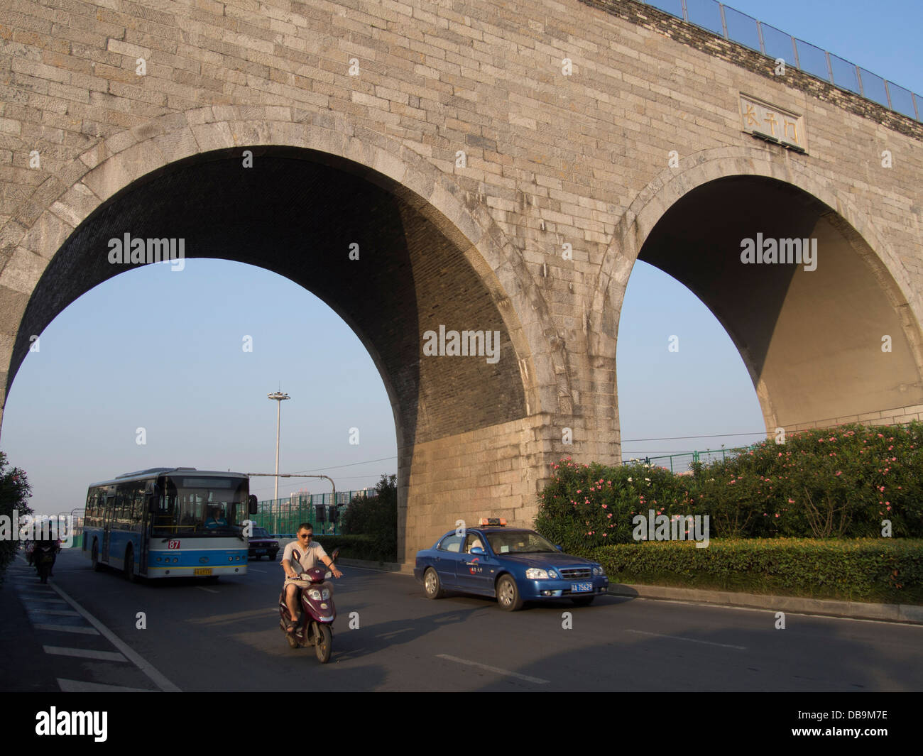 Changganmen (Changgan Gate), part of the city wall system from Ming ...