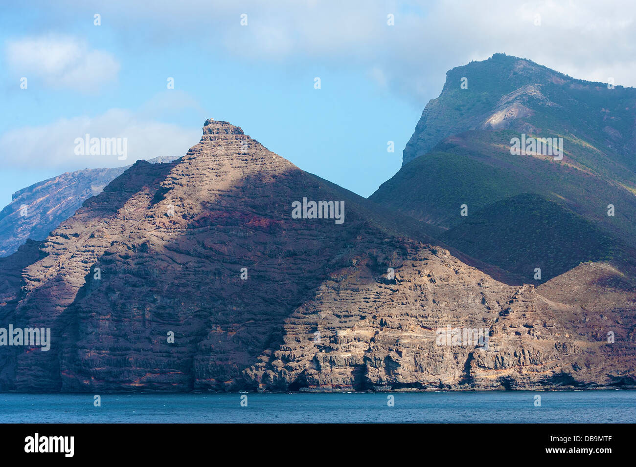 St Helena Island in the South Atlantic Ocean Stock Photo - Alamy
