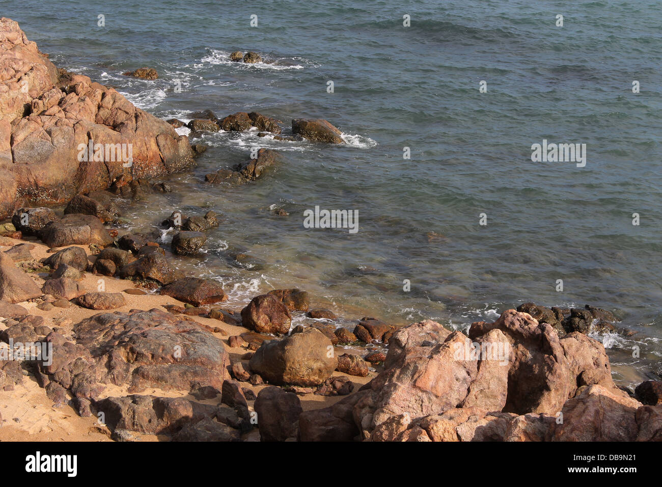 Coast in China Stock Photo - Alamy