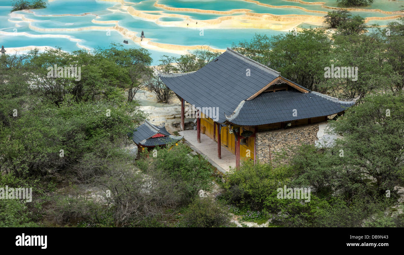 Beautiful landscape of Huanglong,Sichuan,China Stock Photo - Alamy