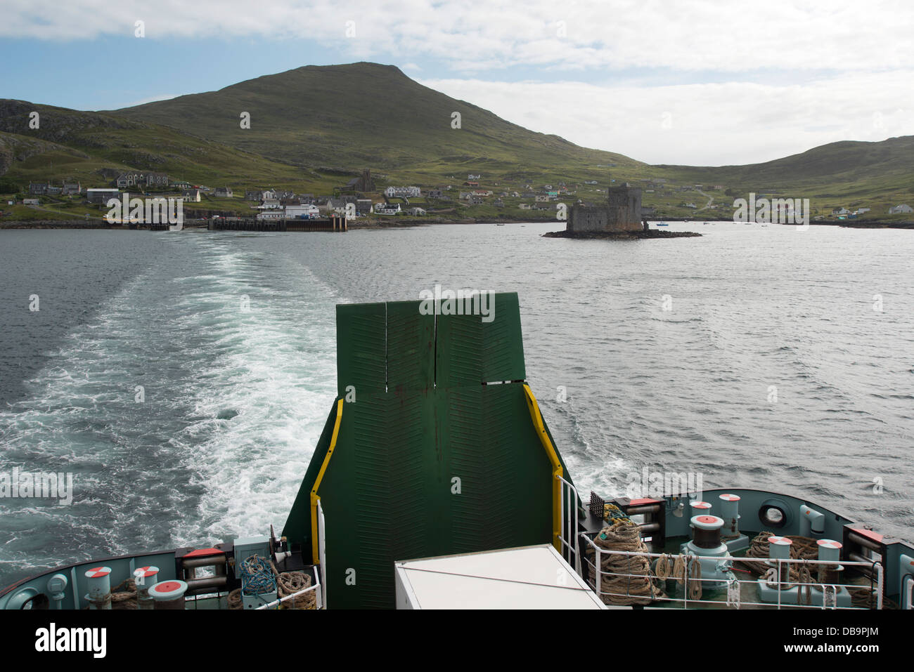 A view of Barra and Castlebay Stock Photo - Alamy