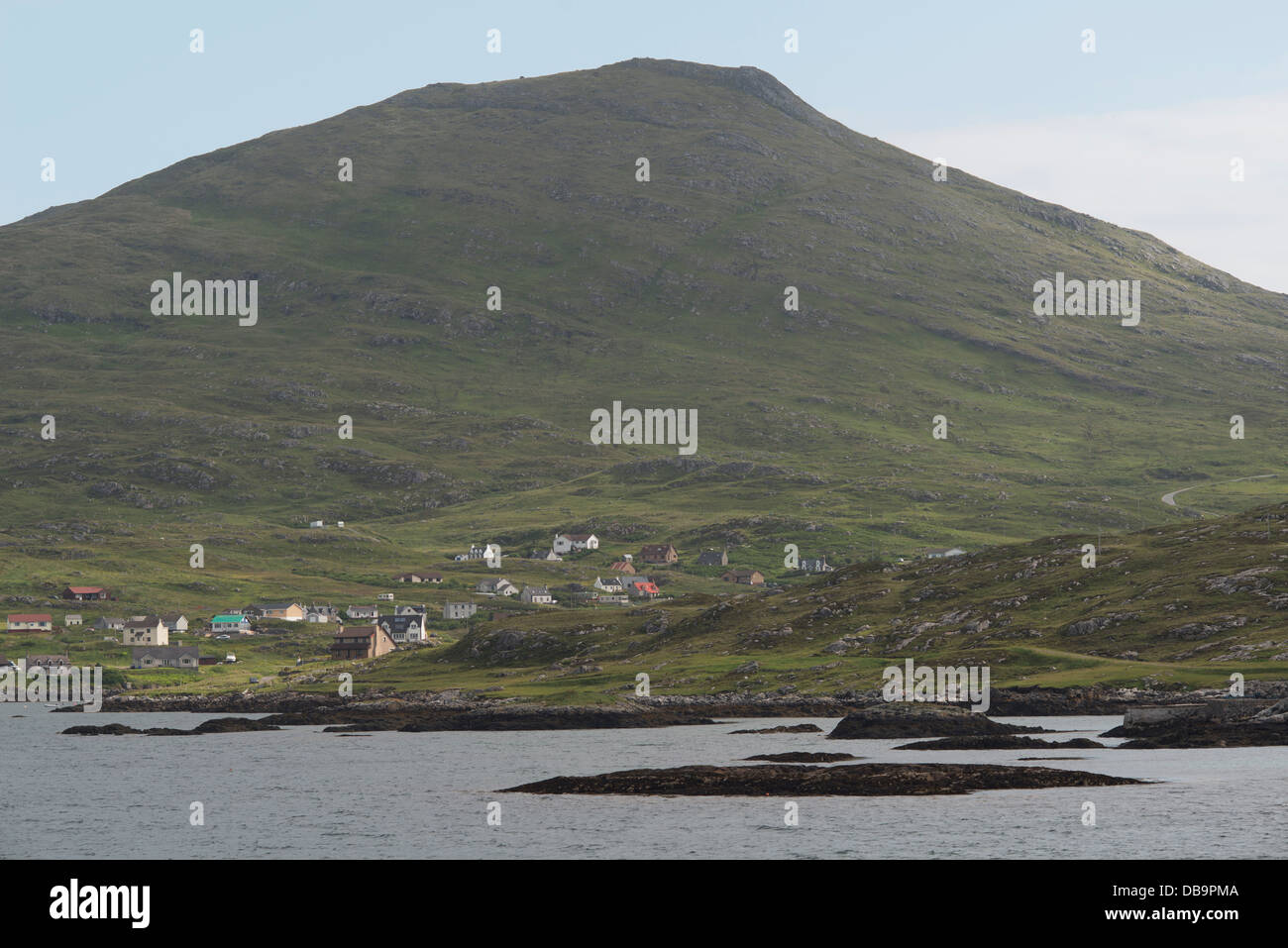 A view of Barra and Castlebay Stock Photo - Alamy