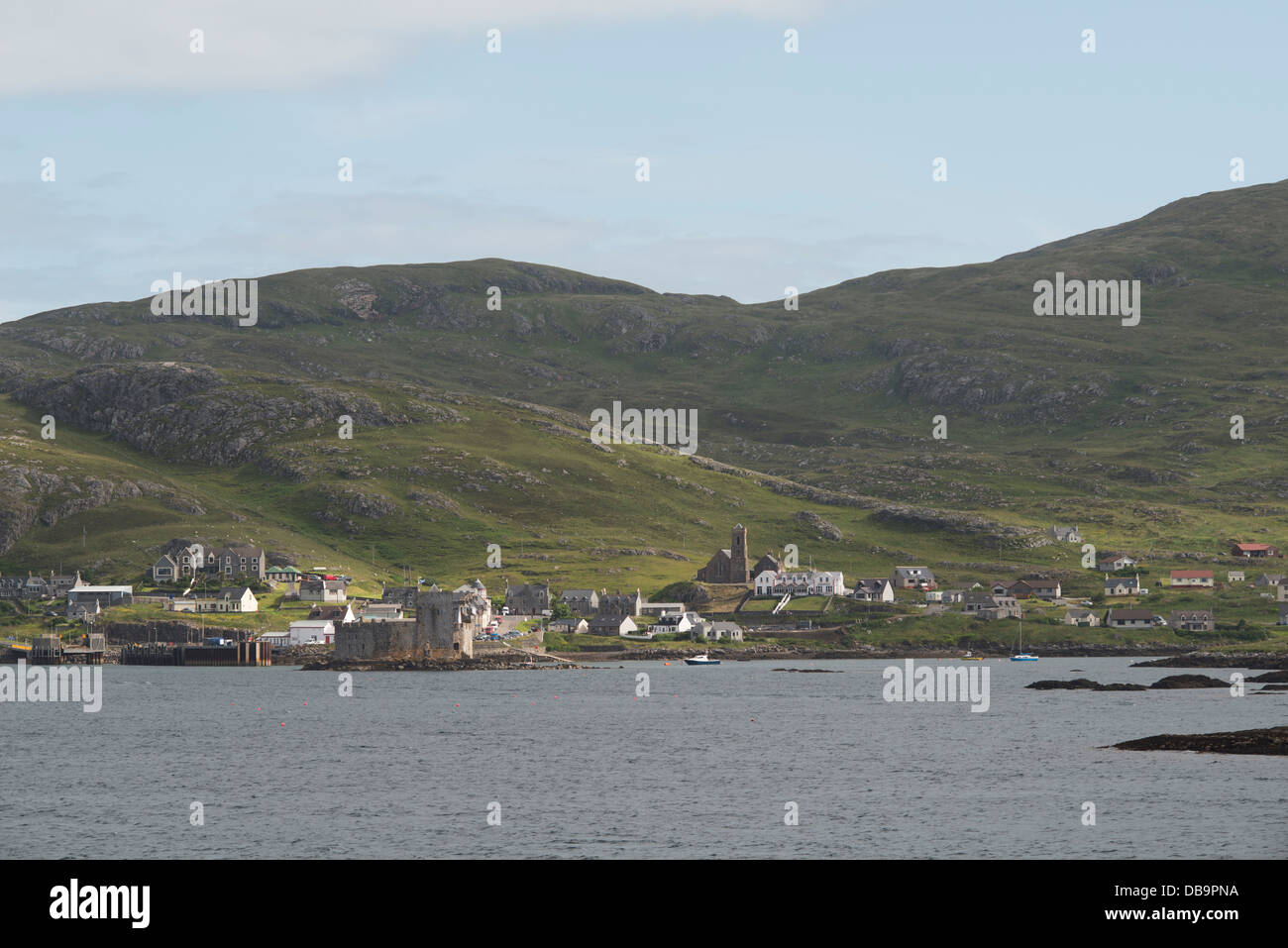 A view of Barra and Castlebay Stock Photo - Alamy
