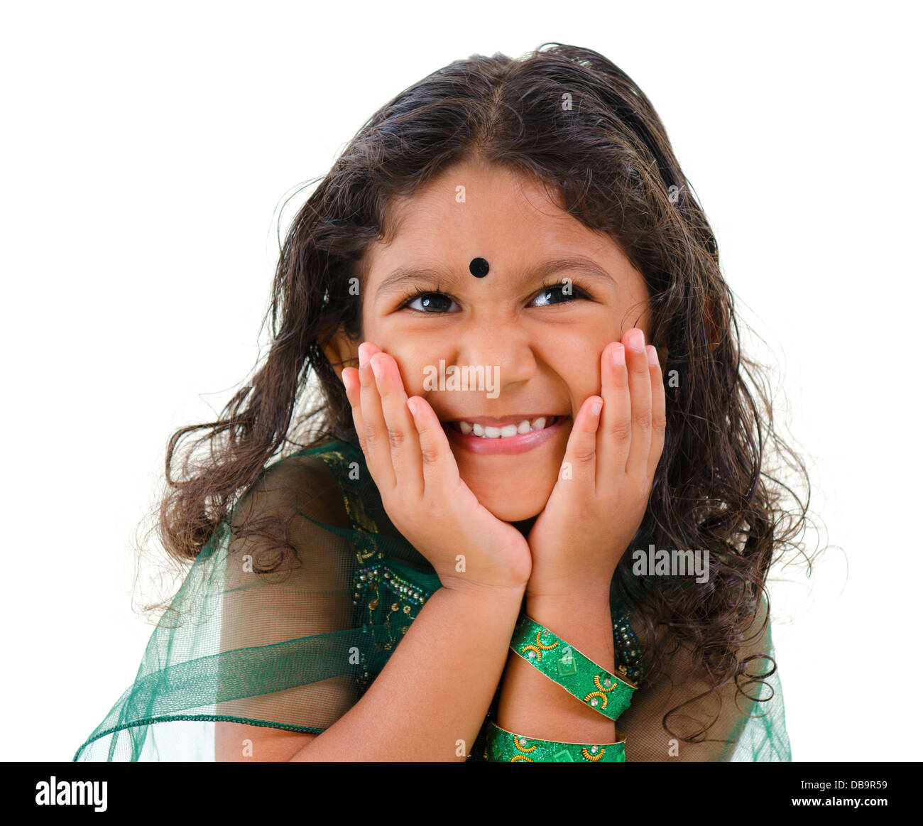 Cute Indian girl Stock Photo - Alamy