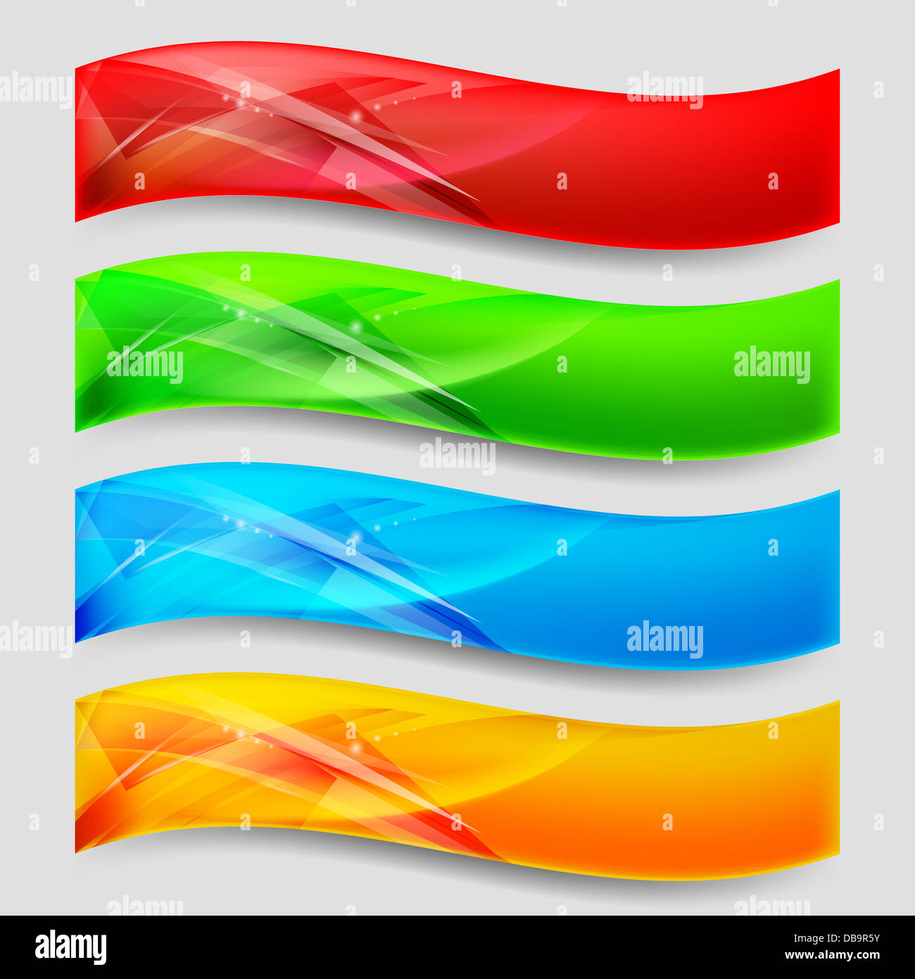 Web Wave Panels Form an Abstract Background Stock Photo - Alamy