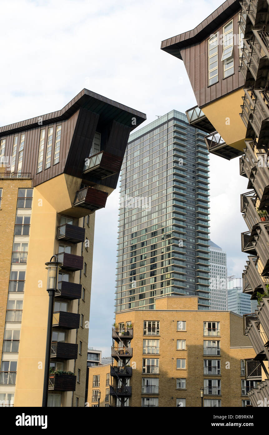 Pierpoint buildings on the Isle of Dogs at the Millennium Harbour ...