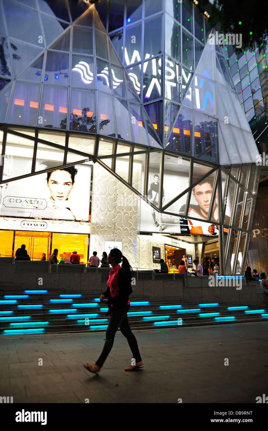 Wisma Atria Mall Orchard Road Singapore Stock Photo - Alamy