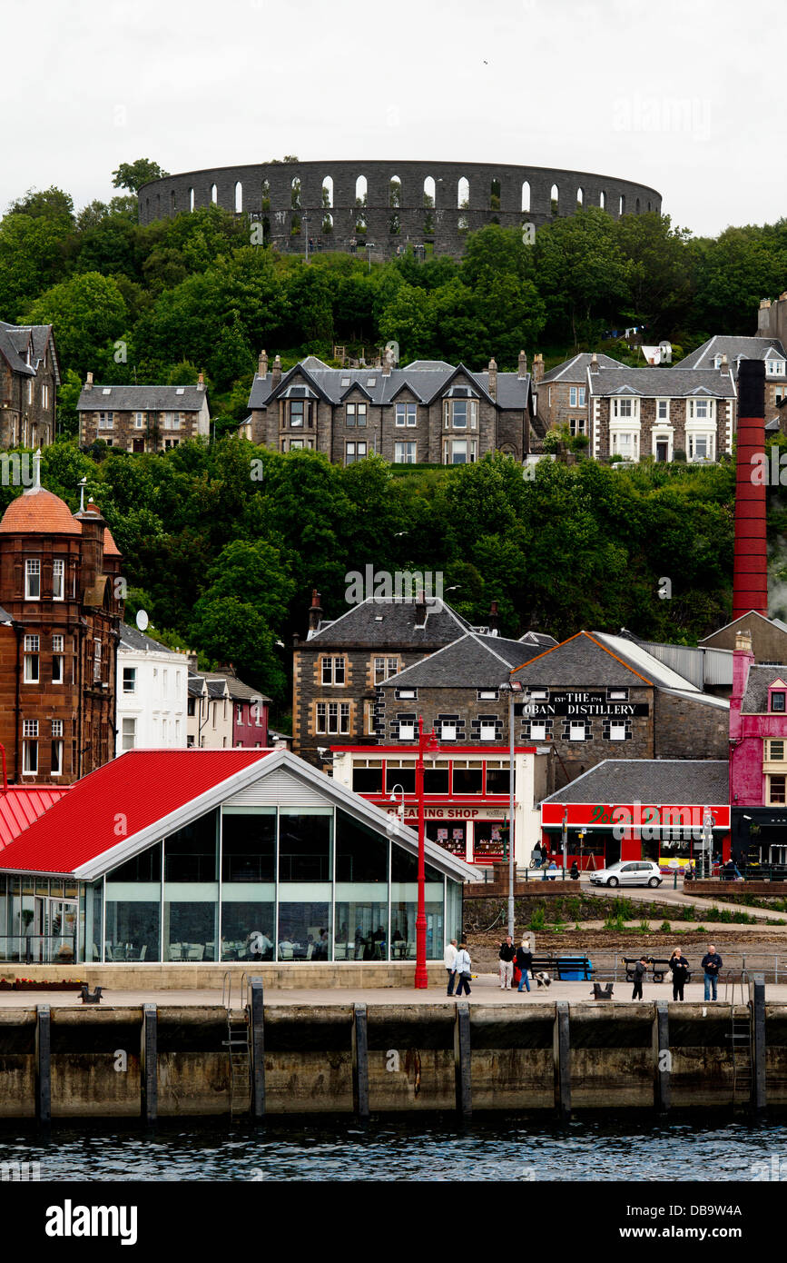 Oban bay and views of the town Stock Photo - Alamy