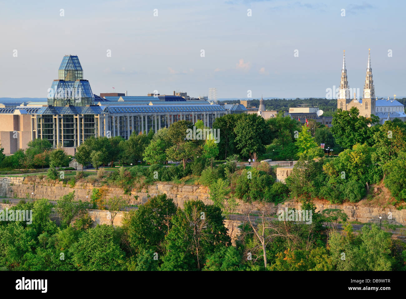 Ottawa city skyline view with historical buildings Stock Photo - Alamy
