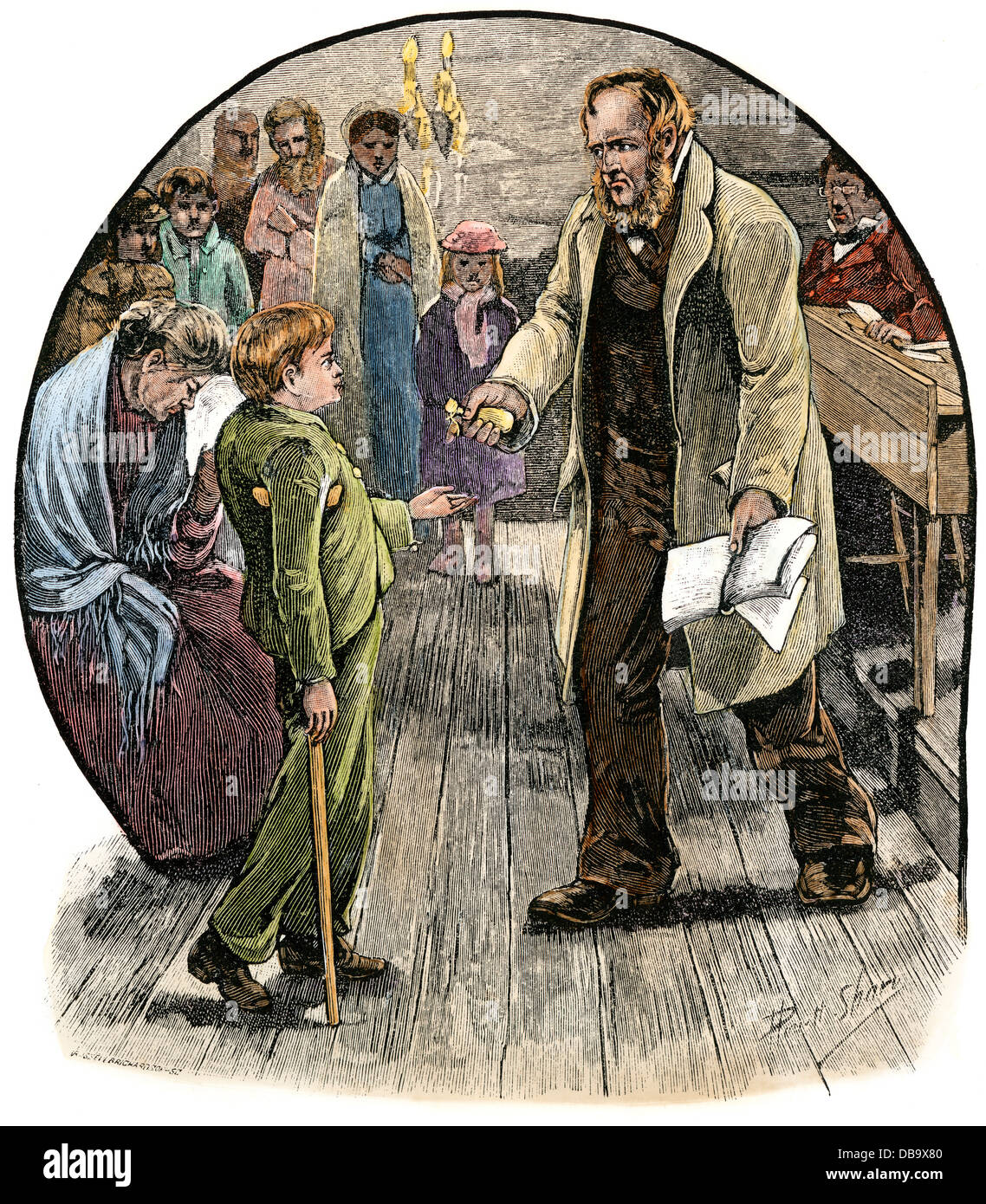 19th century school teacher hi-res stock photography and images - Alamy