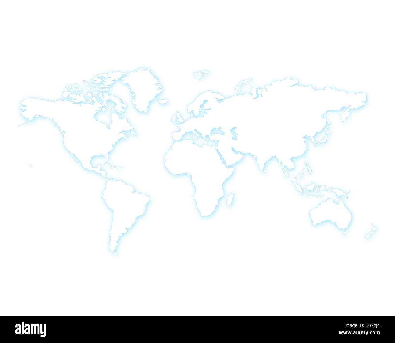 World geography Cut Out Stock Images & Pictures - Alamy