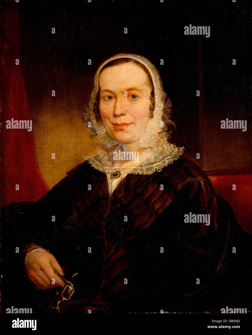 This portrait of an unknown lady captures the elegance and style of the ...