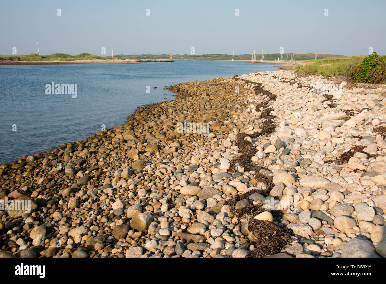Massachusetts elizabeth islands cuttyhunk island hi-res stock ...