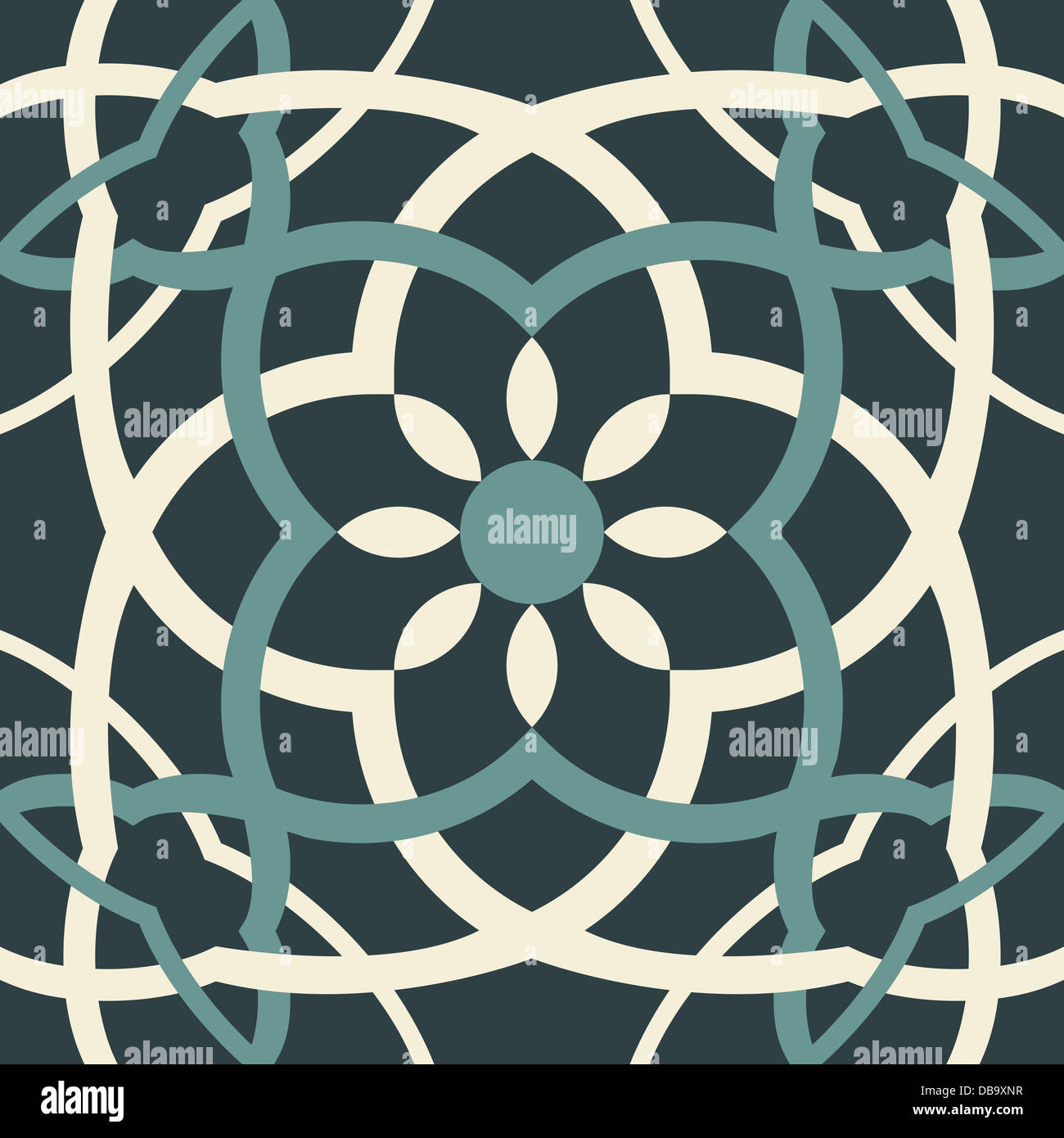 Arabesque seamless pattern Stock Photo - Alamy