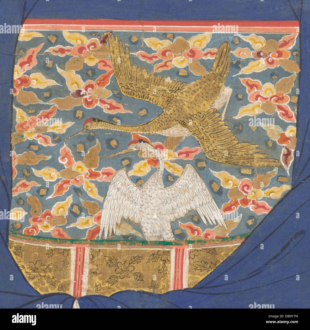 This portrait of a scholar-official in a blue robe illustrates the ...