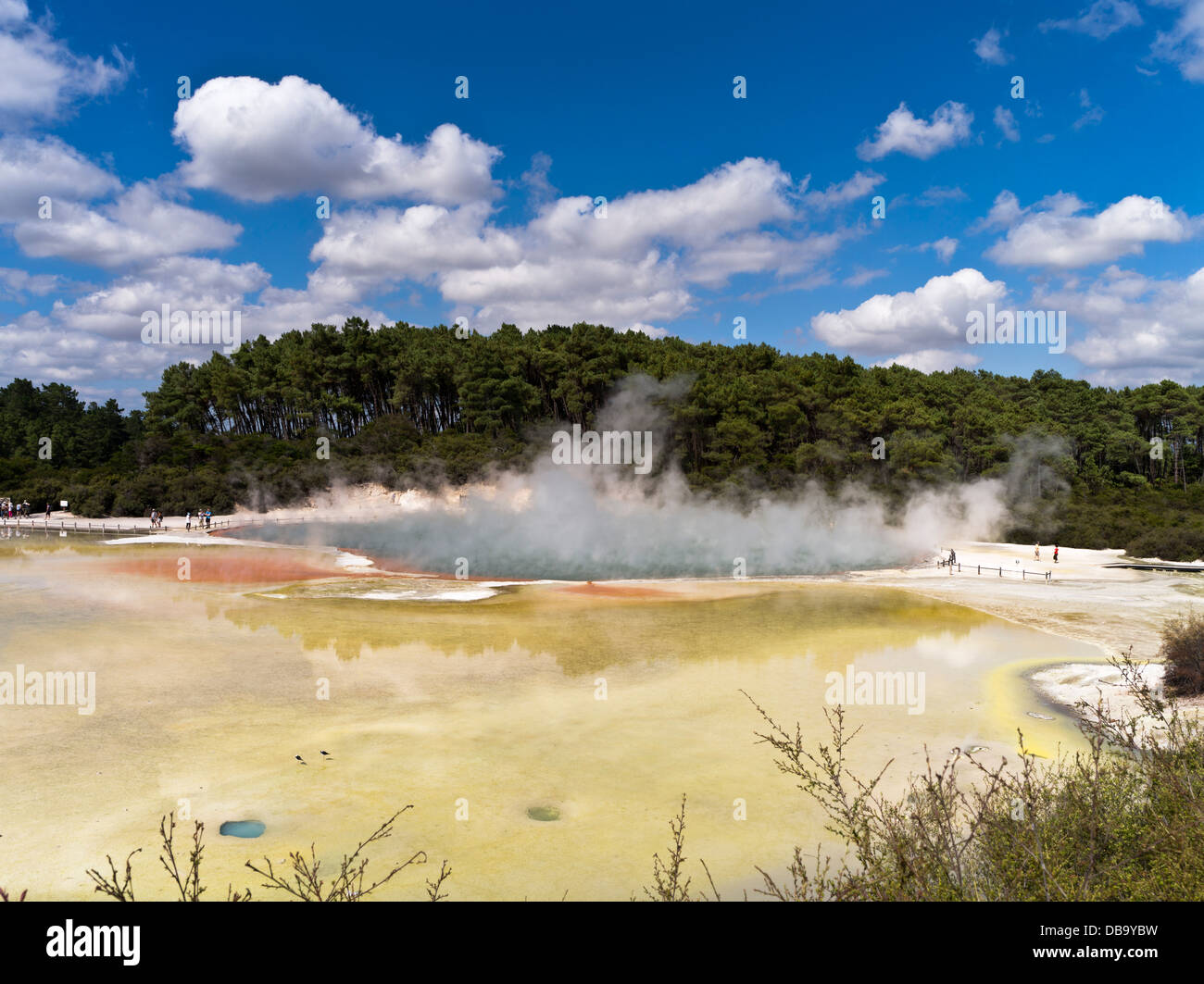 dh Wai O Tapu Thermal Wonderland WAIOTAPU NEW ZEALAND Geothermal ...