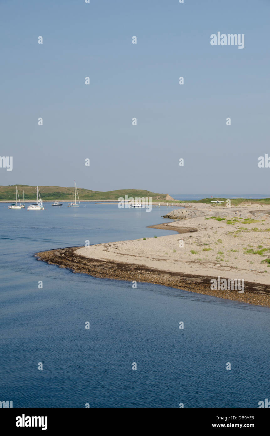 Massachusetts elizabeth islands cuttyhunk island hi-res stock ...