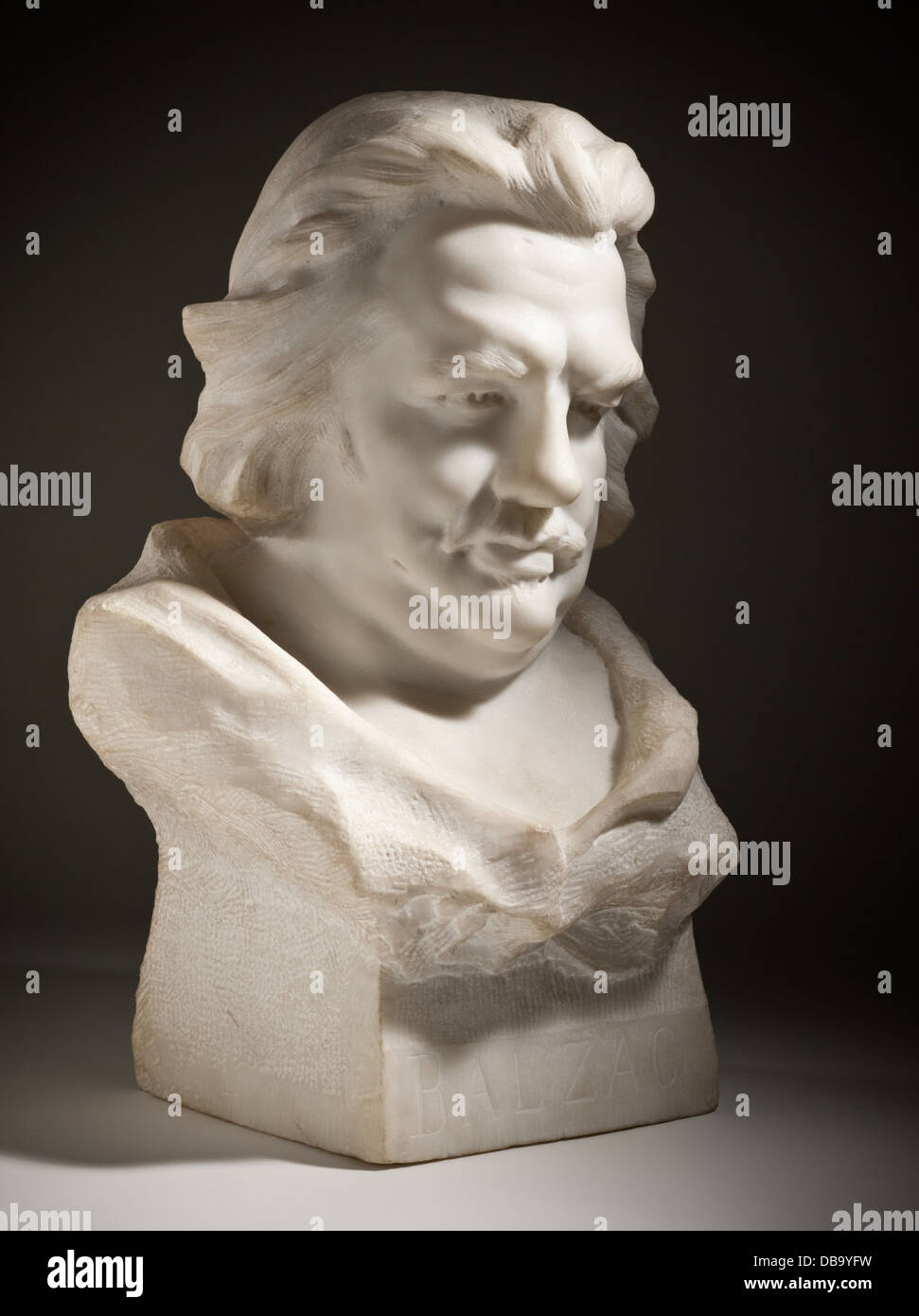 This portrait of Honoré de Balzac, created by artist Auguste Rodin ...