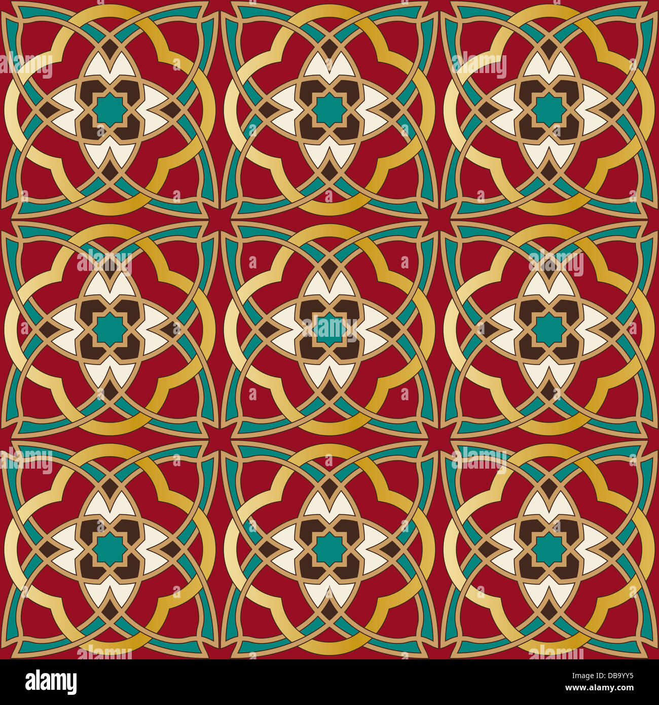 Arabic seamless pattern Stock Photo - Alamy