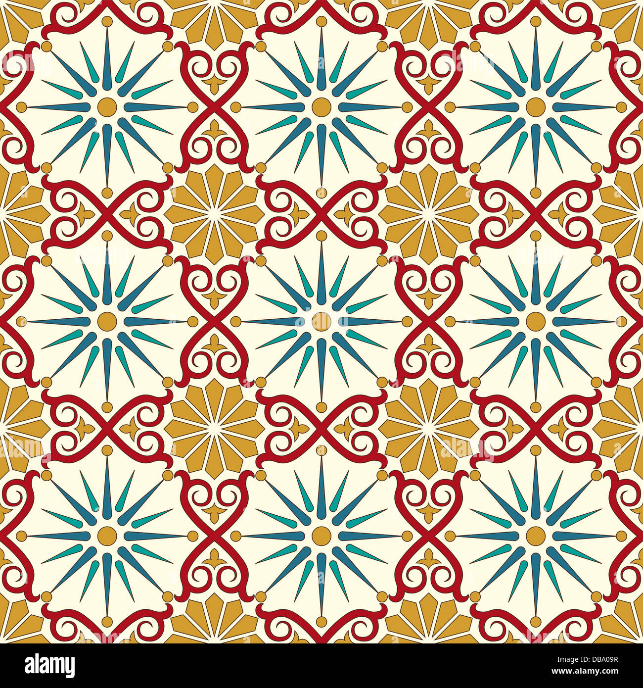 Arabic seamless pattern Stock Photo - Alamy
