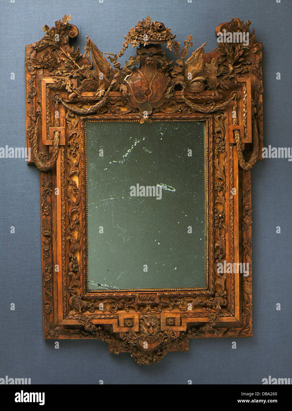 A decorative presentation frame, part of LACMA's collection. This frame ...