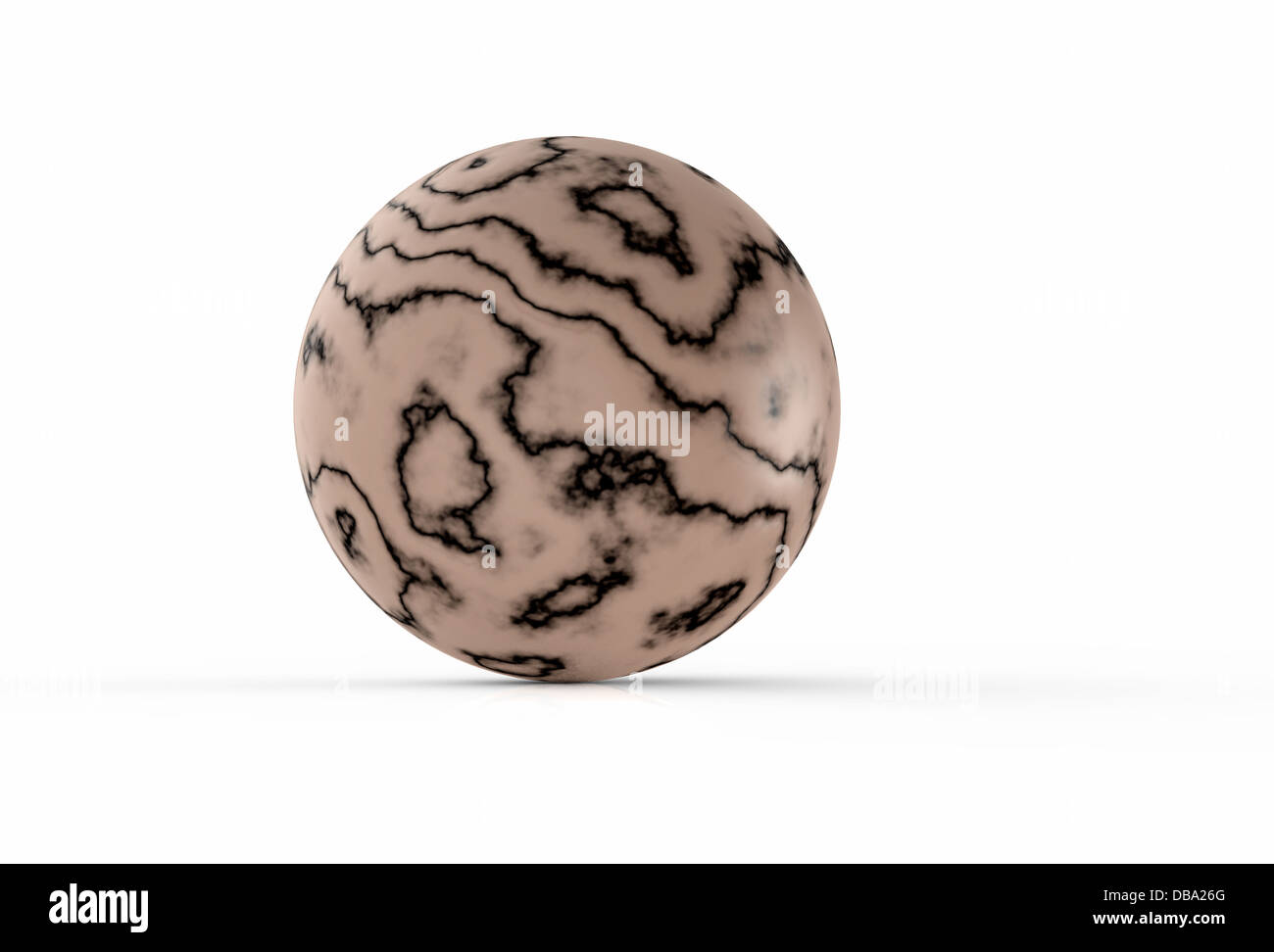 Blue green marble Cut Out Stock Images & Pictures - Alamy