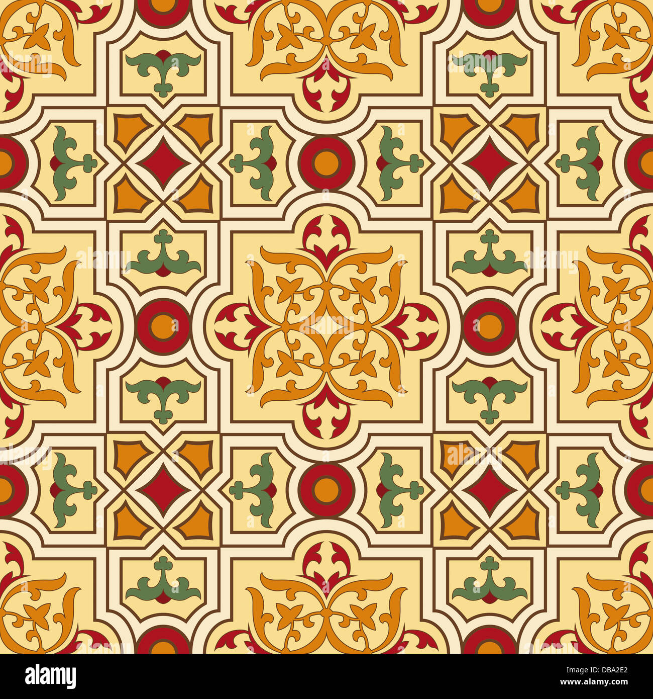 classic vintage seamless pattern Stock Photo - Alamy