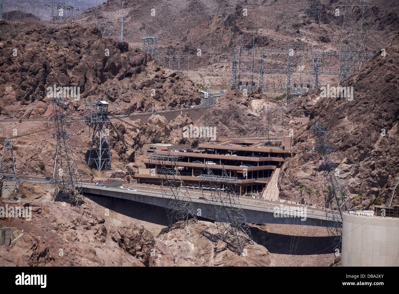 July 2, 2013 - Los Angeles, California, U.S - Hoover Dam, also known as ...