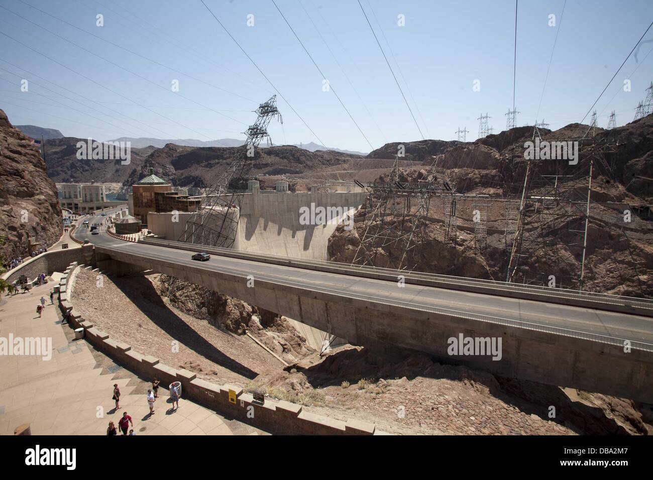 July 2, 2013 - Los Angeles, California, U.S - Hoover Dam, also known as ...