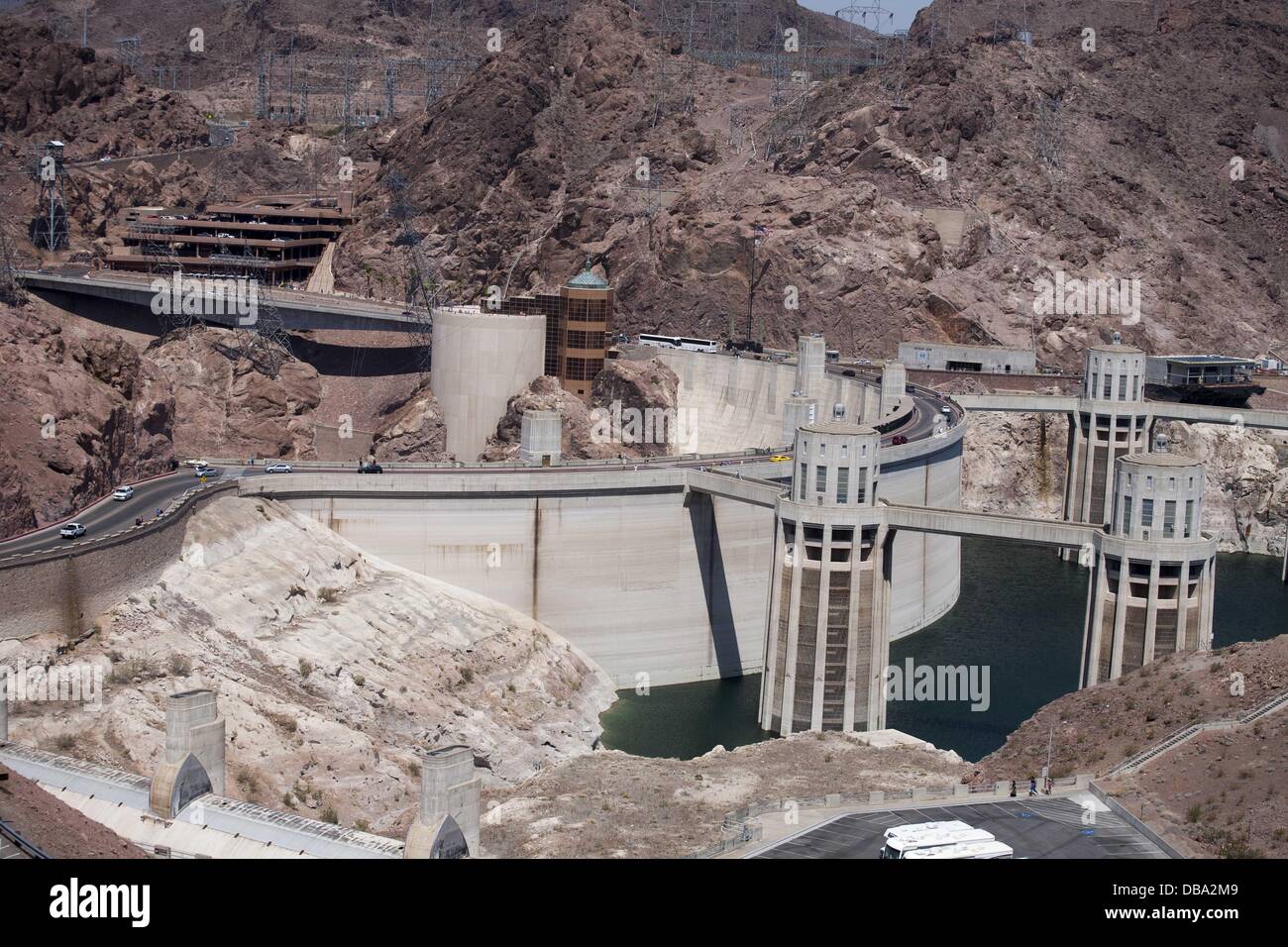 July 2, 2013 - Los Angeles, California, U.S - Hoover Dam, also known as ...