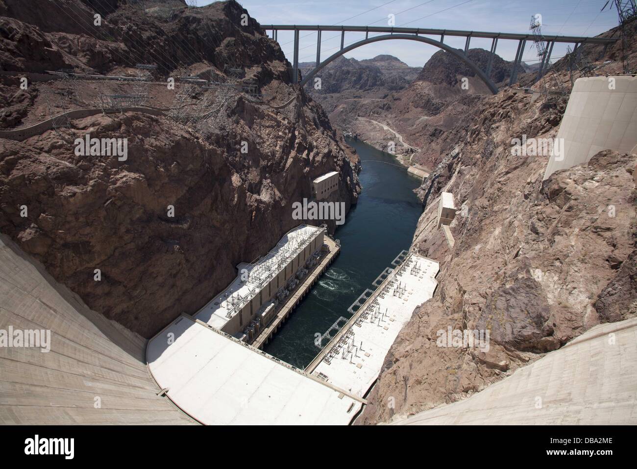 July 2, 2013 - Los Angeles, California, U.S - Hoover Dam, also known as ...