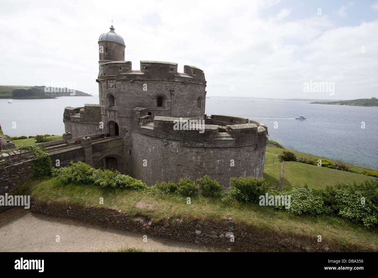 St Mawes Castle, Cornwall, UK — a 16th-century coastal fortress built ...