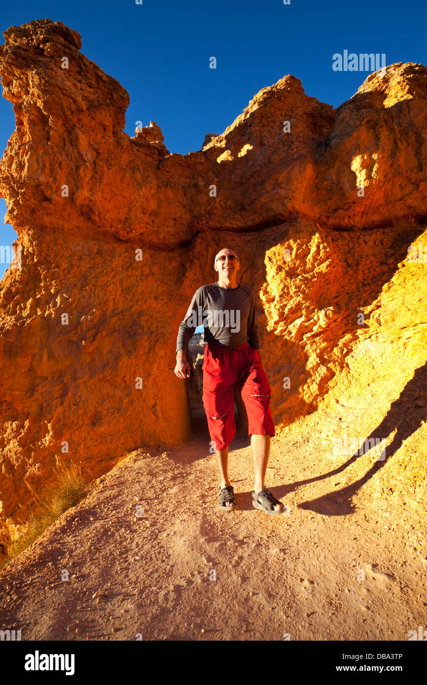 Hike in Bryce Stock Photo - Alamy