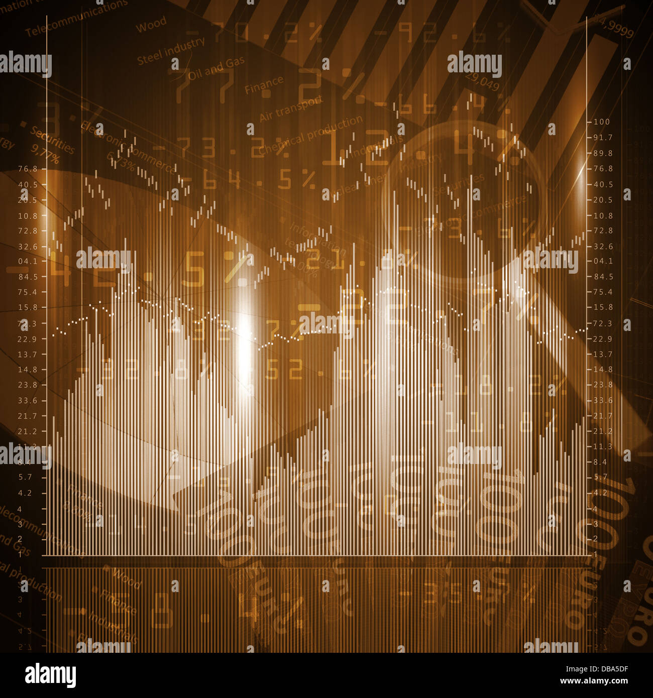 Financial charts and graphs Stock Photo - Alamy