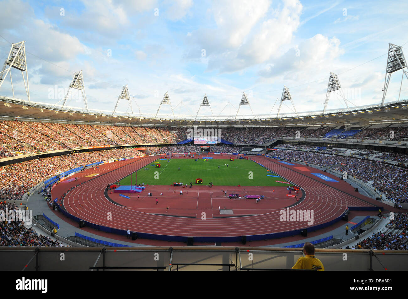 Olympic stadium anniversary games hi-res stock photography and images ...