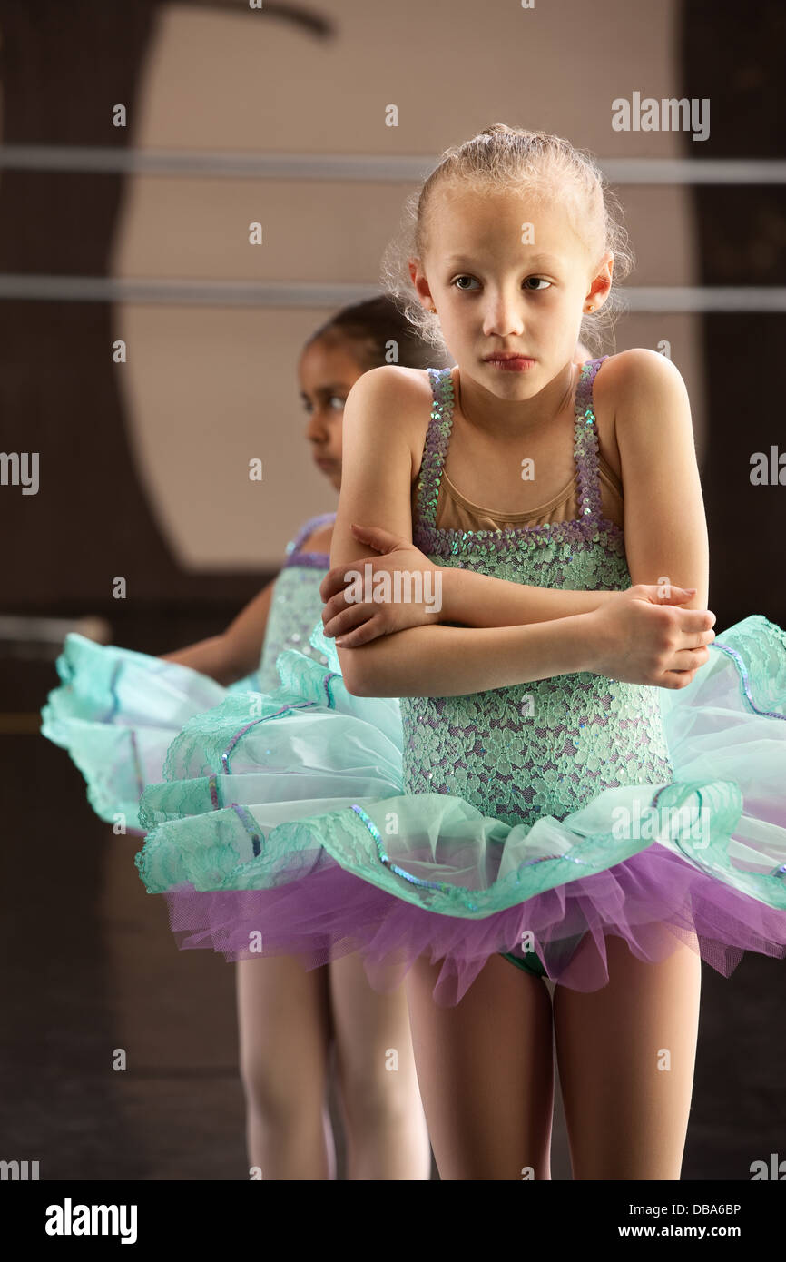 Cold Ballet Student Stock Photo - Alamy