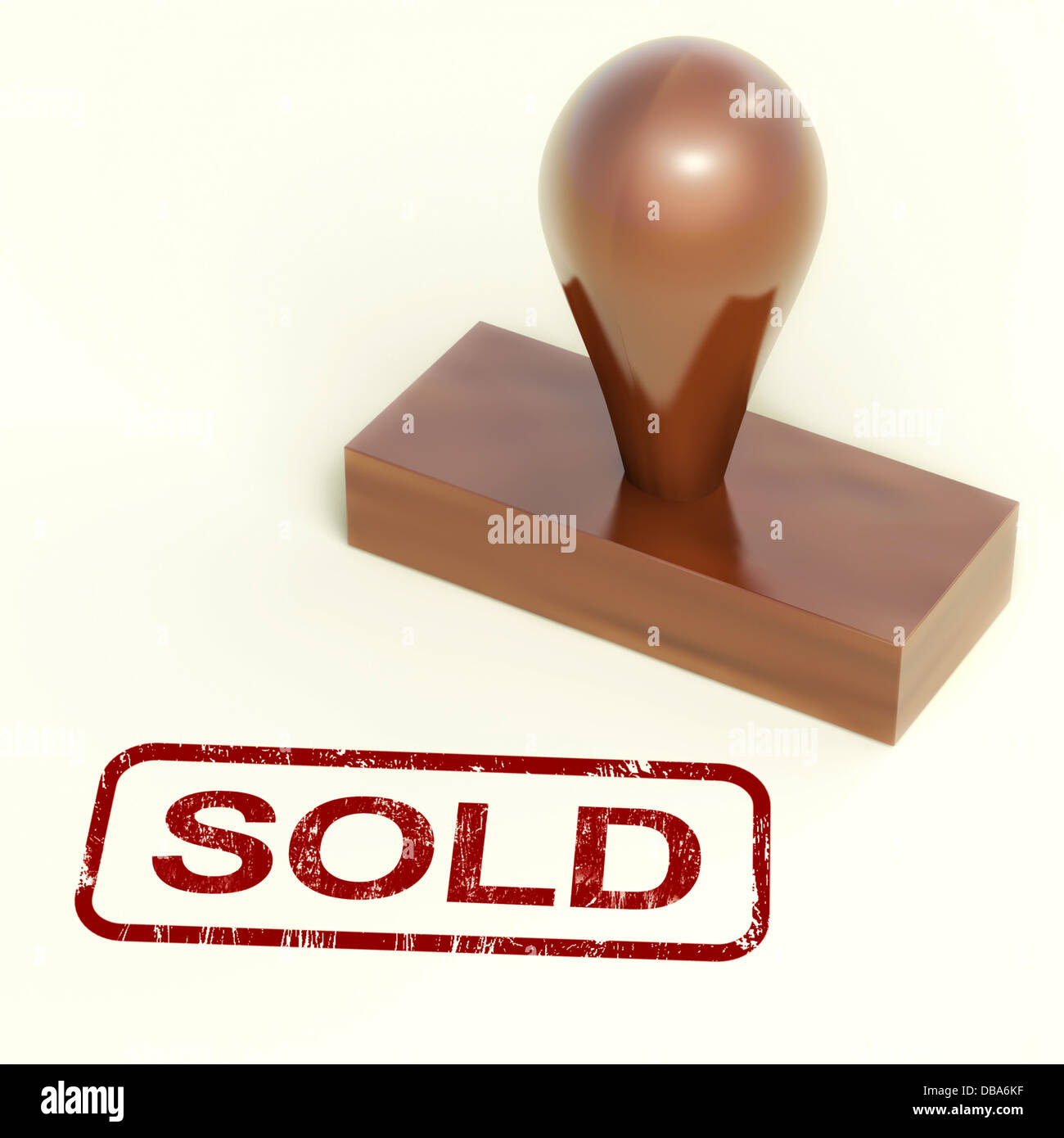 Sold stamp hi-res stock photography and images - Alamy