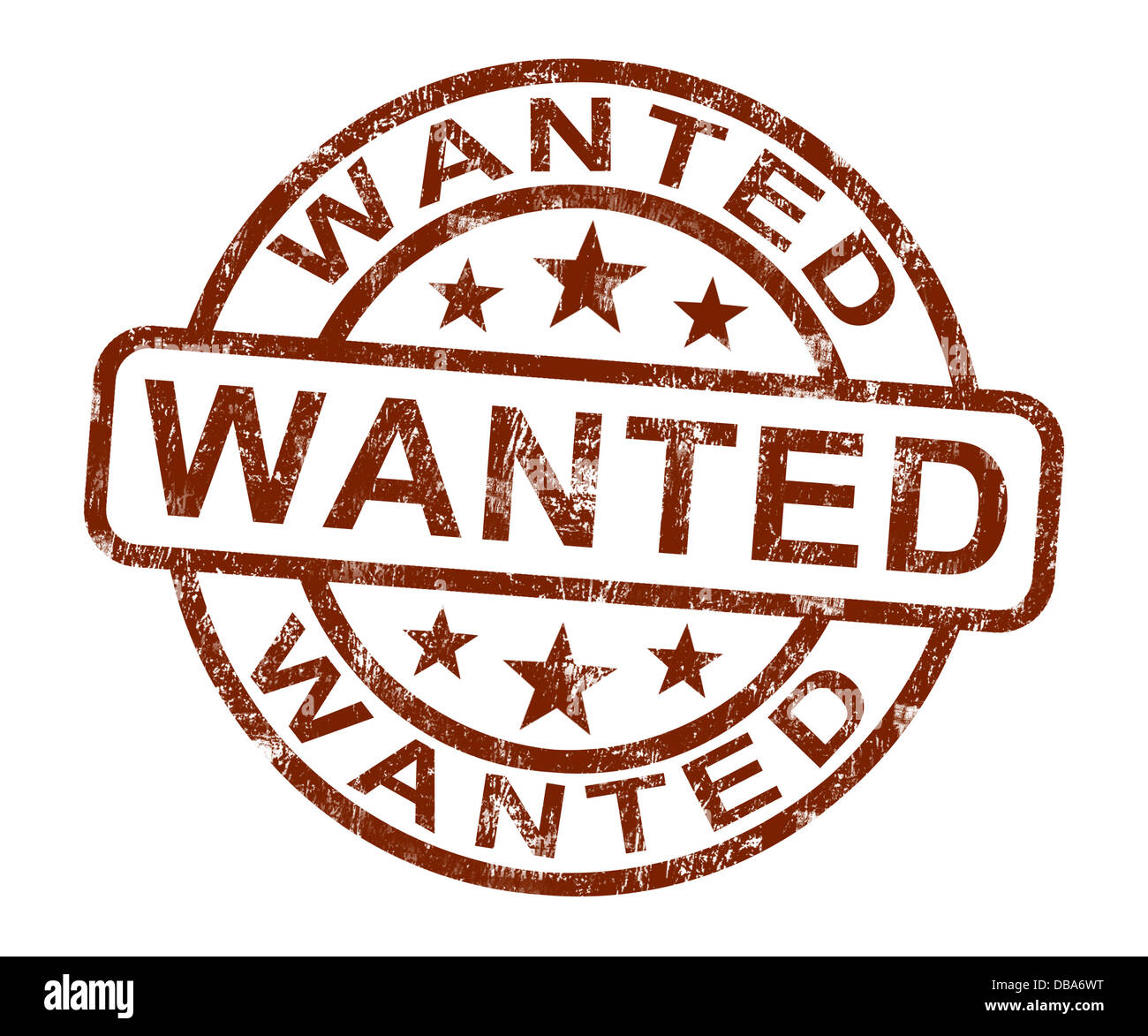Wanted stamp hi-res stock photography and images - Alamy