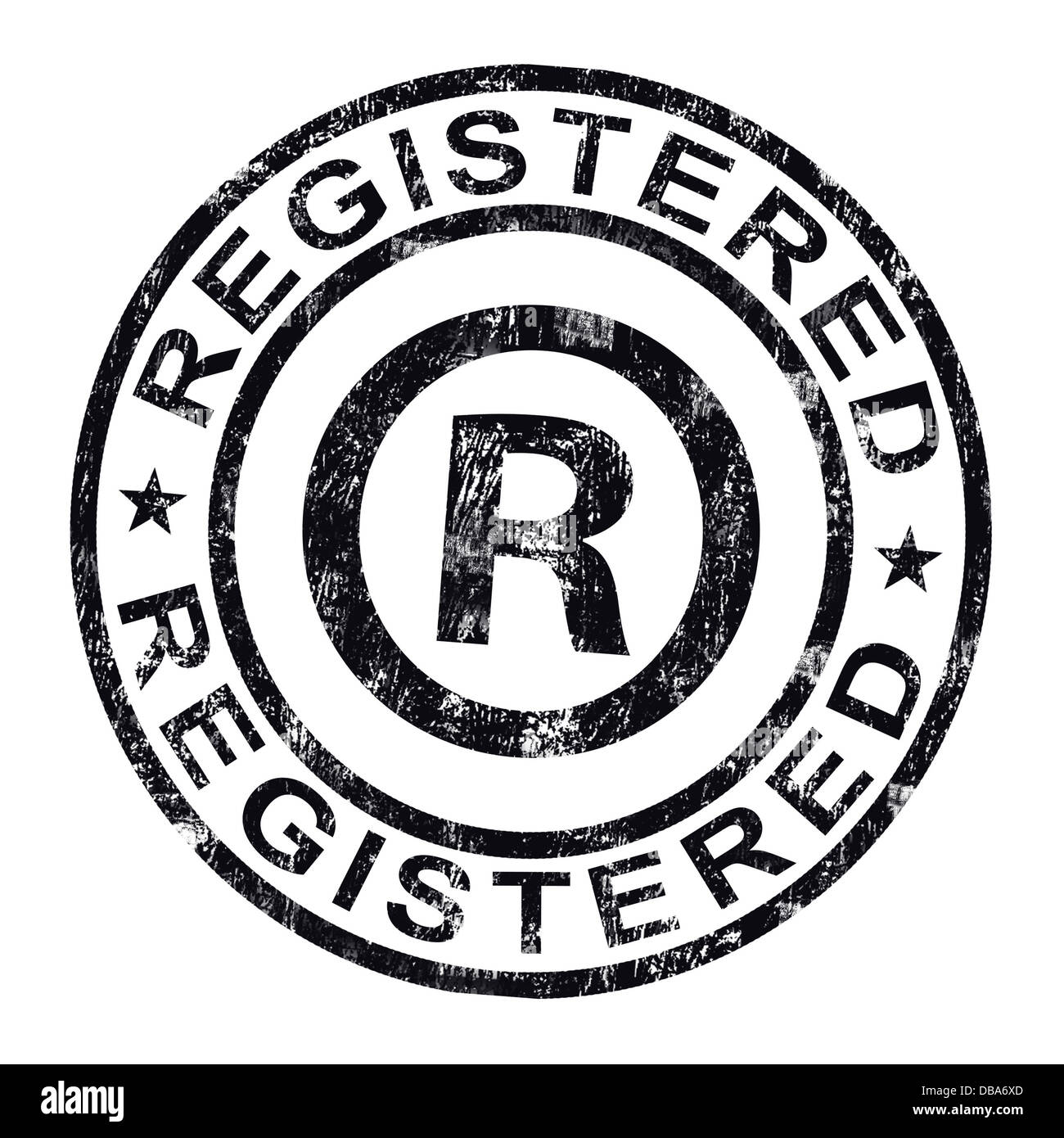 Registered icon hi-res stock photography and images - Alamy