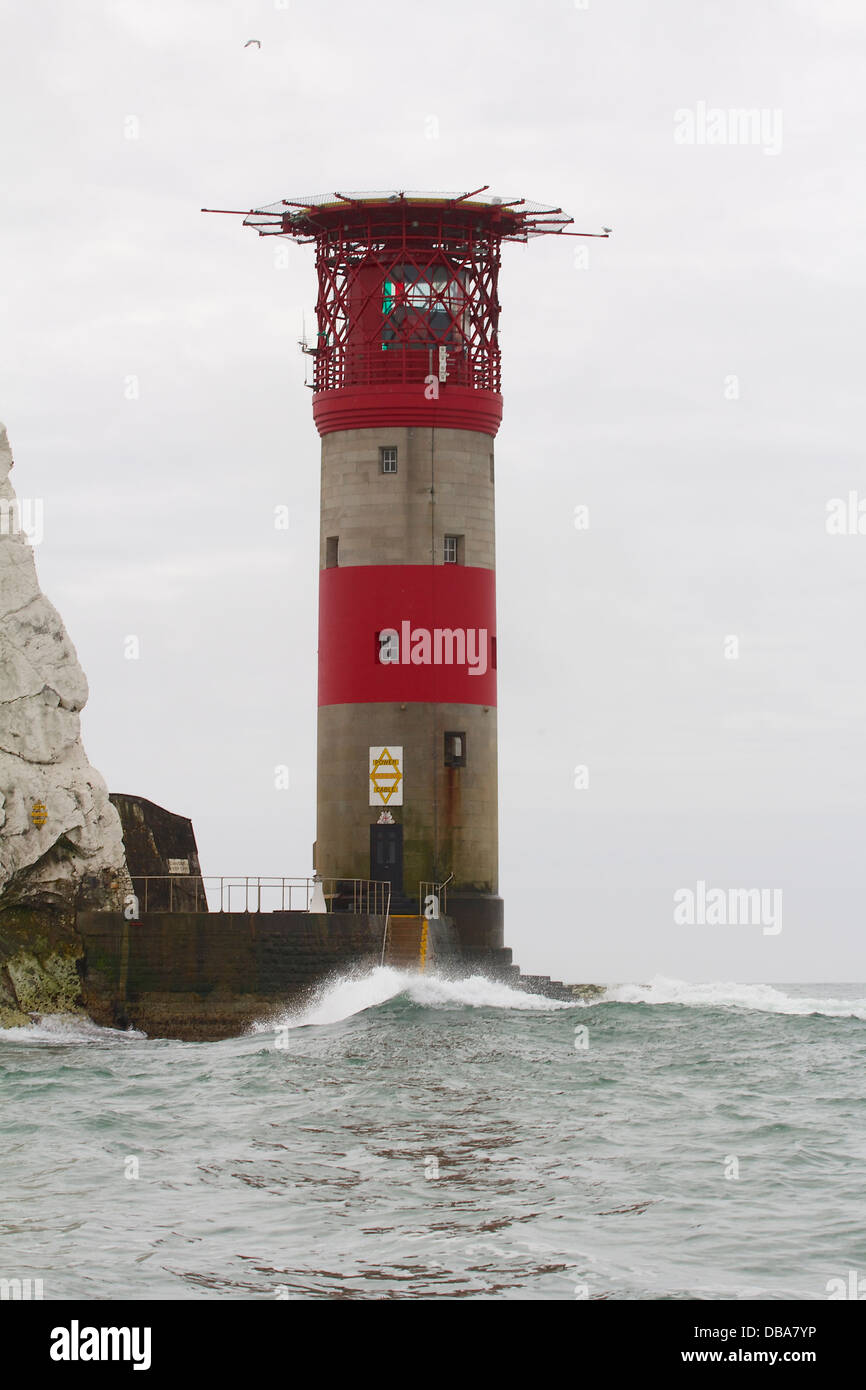 Needles lighthouse hi-res stock photography and images - Alamy