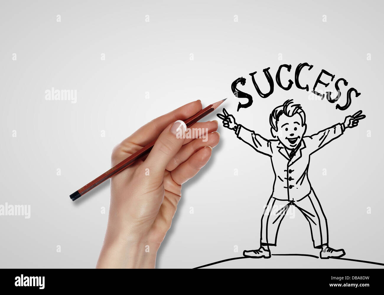 Creativity and success in business Stock Photo - Alamy