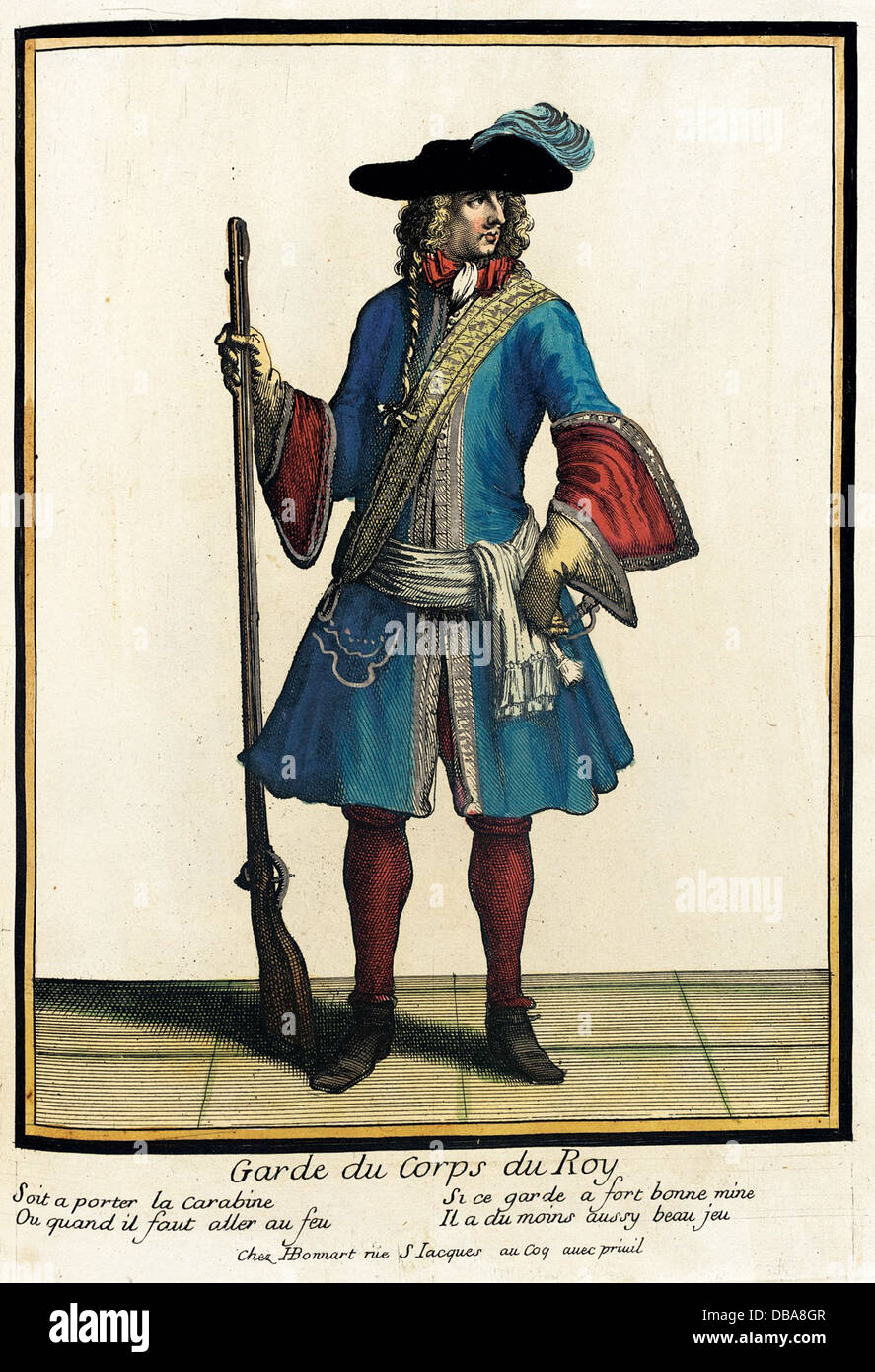 Garde du corps du roy hi-res stock photography and images - Alamy