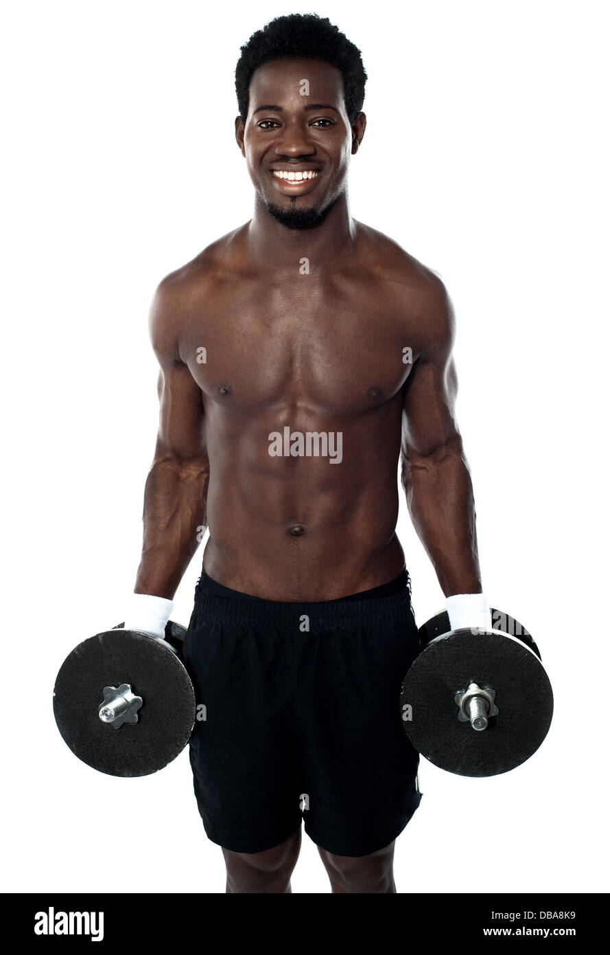 Athletic man posing in hi-res stock photography and images - Alamy