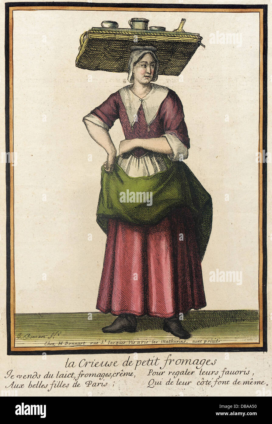 This etching from the 'Recueil des modes de la cour de France' series ...