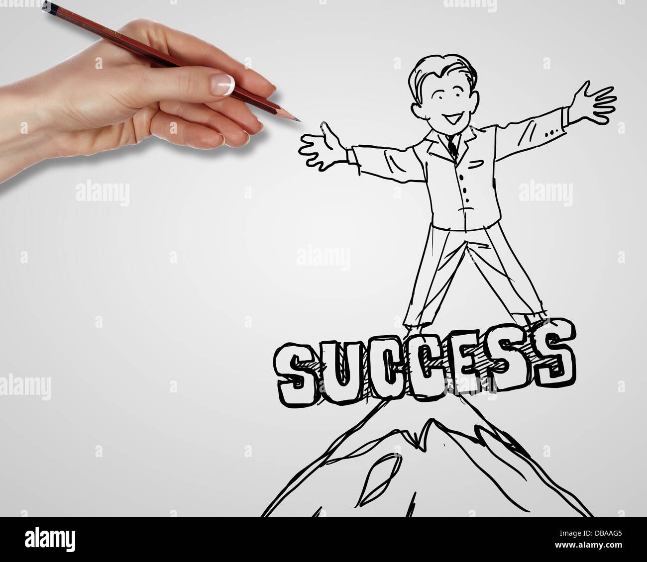 Creativity and success in business Stock Photo - Alamy