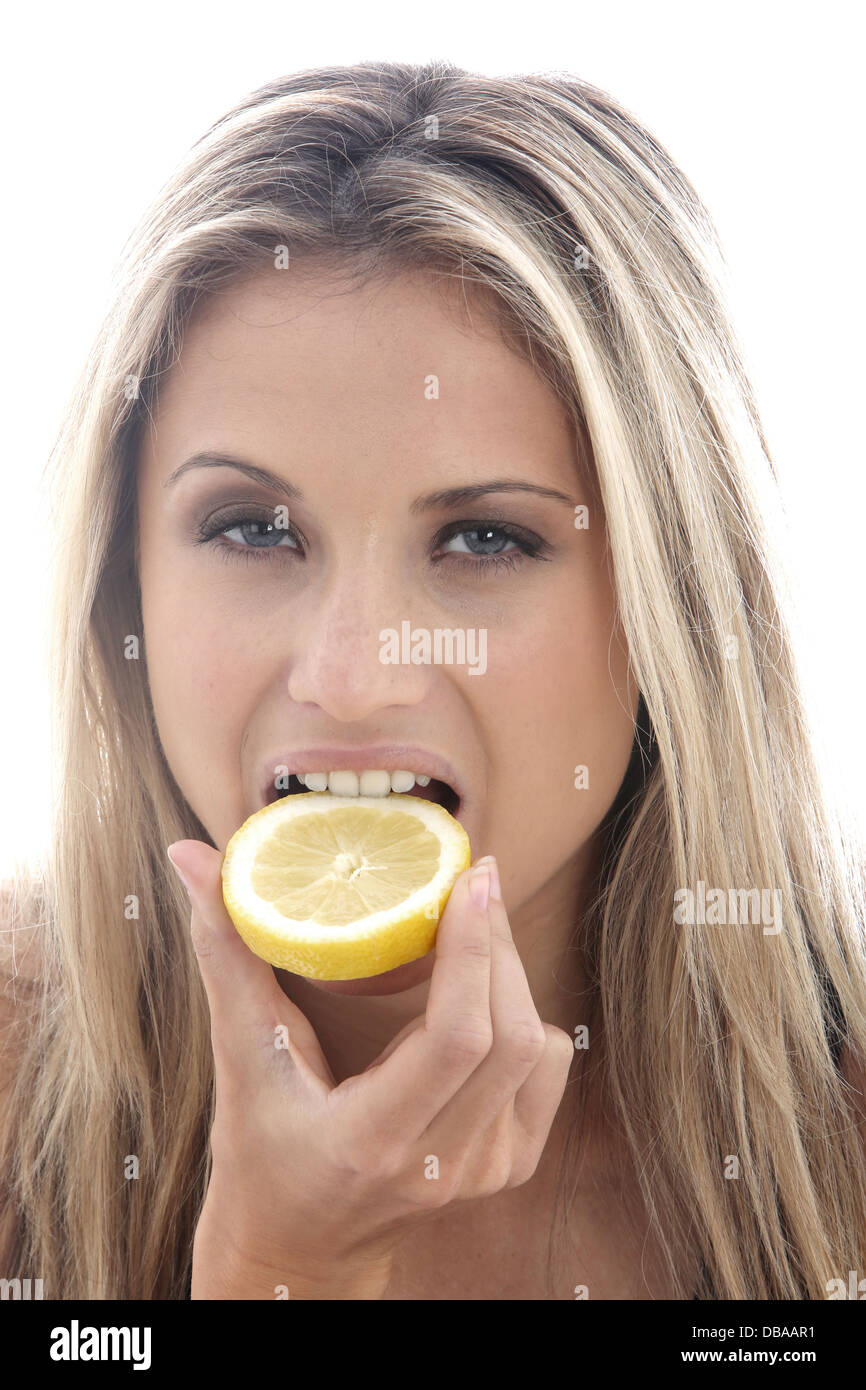 Model released young woman sucking hi-res stock photography and images ...