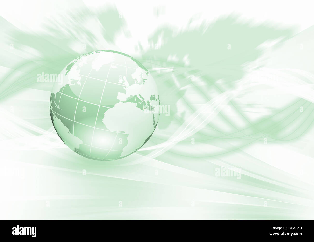 Planet earth and technology background Stock Photo - Alamy