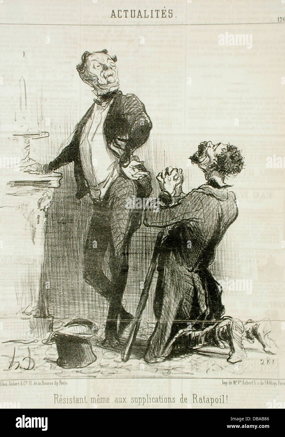 19th century cartoons hi-res stock photography and images - Alamy