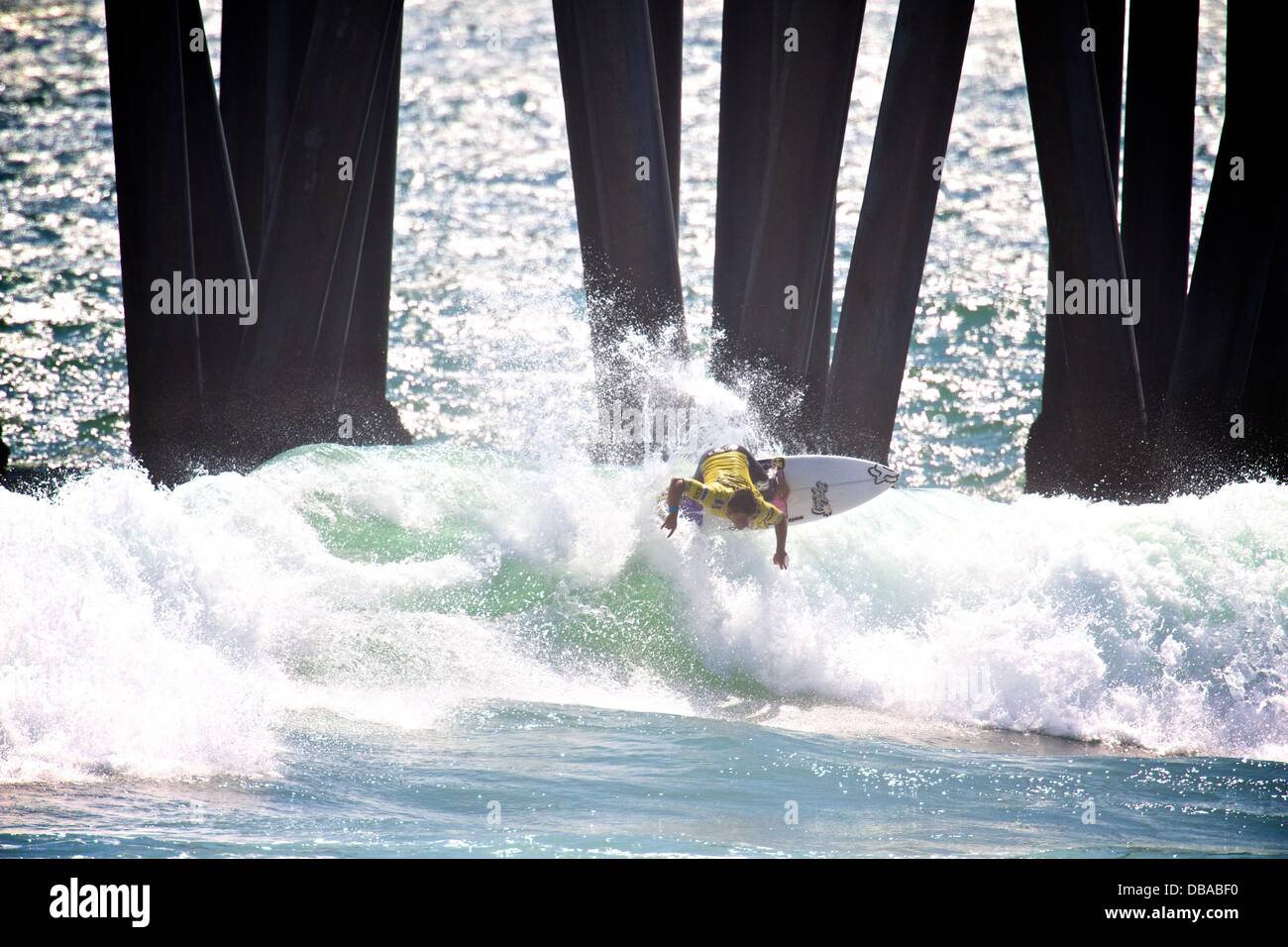Huntington Beach, CA, USA. 25th July, 2013. July 24, 2013: Keanu Asing ...